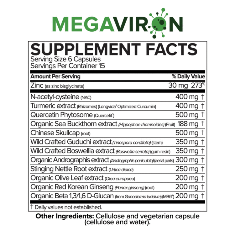 MegaViron 10% Off - Benefits, Reviews, Discounts - Thyroid Loving Care